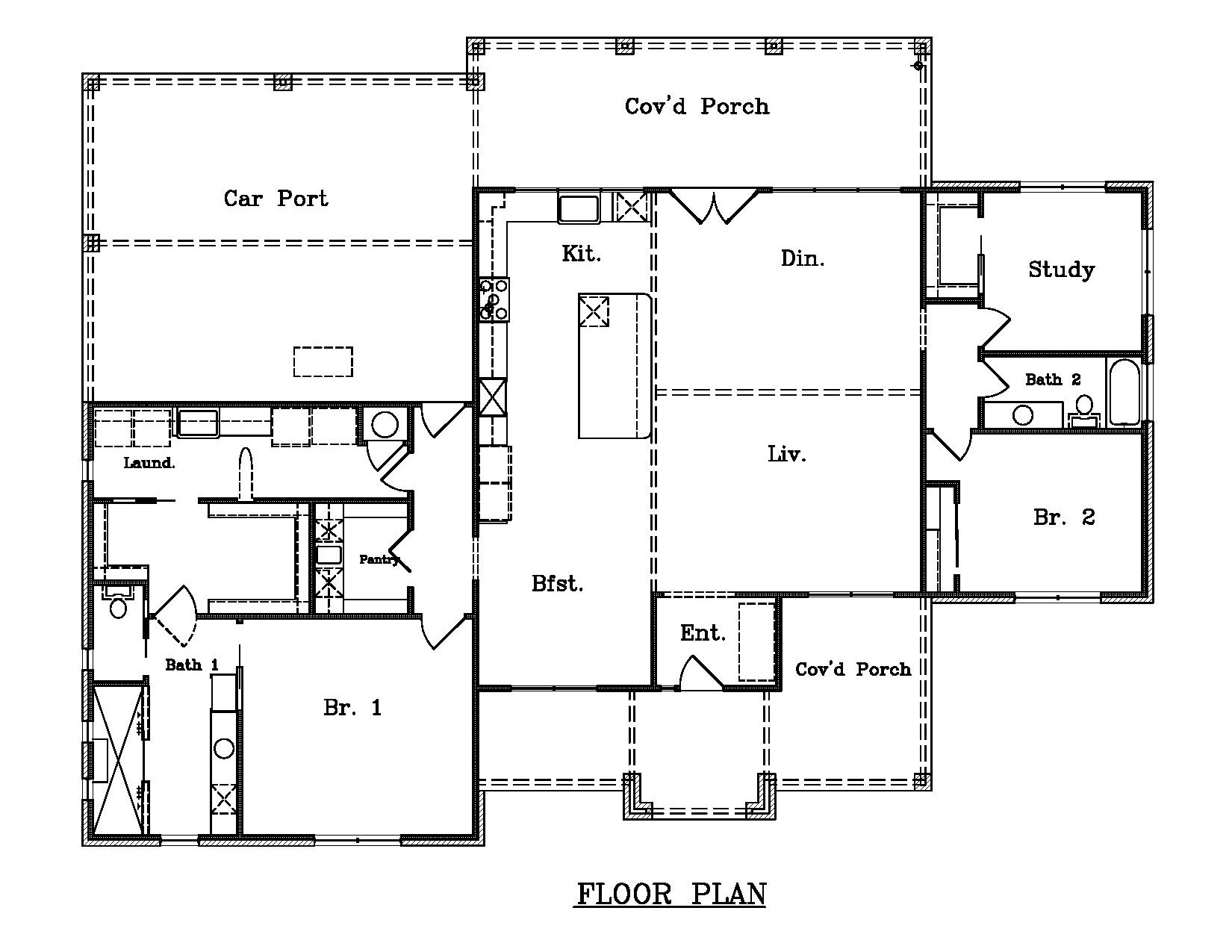 1890 Historic Home Floor Plan